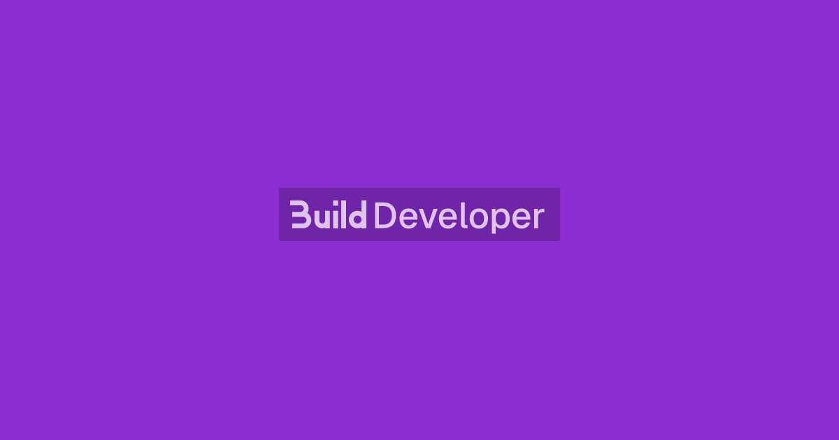 Build Developer